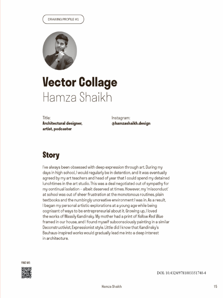 Vector Collage - Hamza Shaikh | PDF | Drawing | Collage