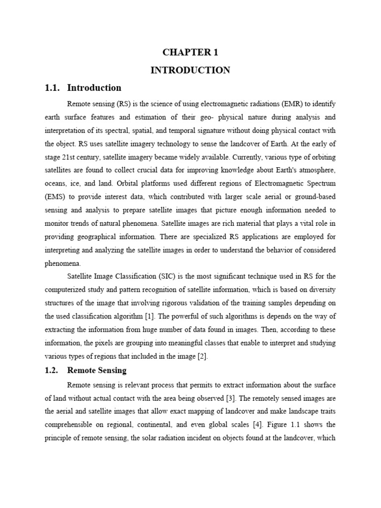 Satellite Image Classification | PDF | Image Resolution | Remote Sensing