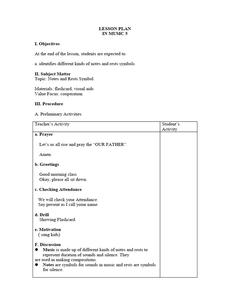 Lesson Plan | PDF | Language Arts & Discipline | Foreign Language Studies