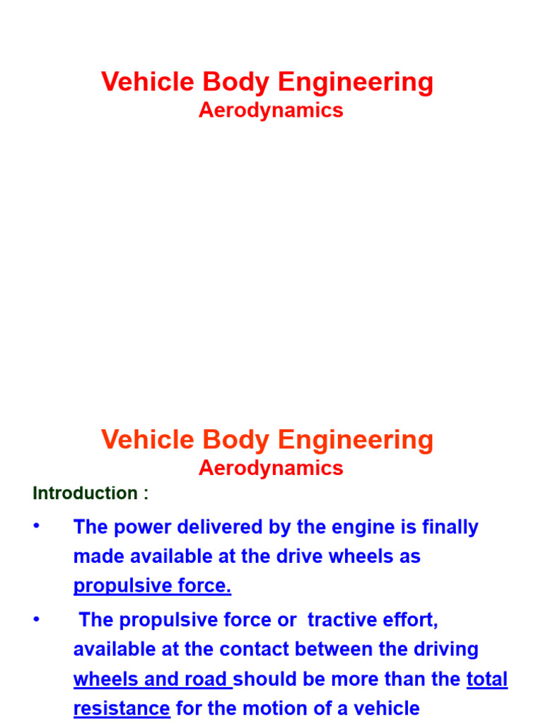 Vehicle Body Dynamics | PDF