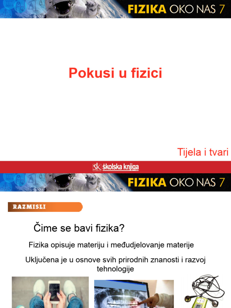Pokusi U Fizici | PDF