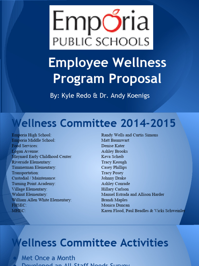 Wellness Program Board Presentation | PDF