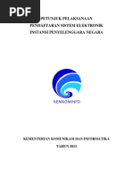 Panduan Aplikasi Sidemang Palembang | PDF