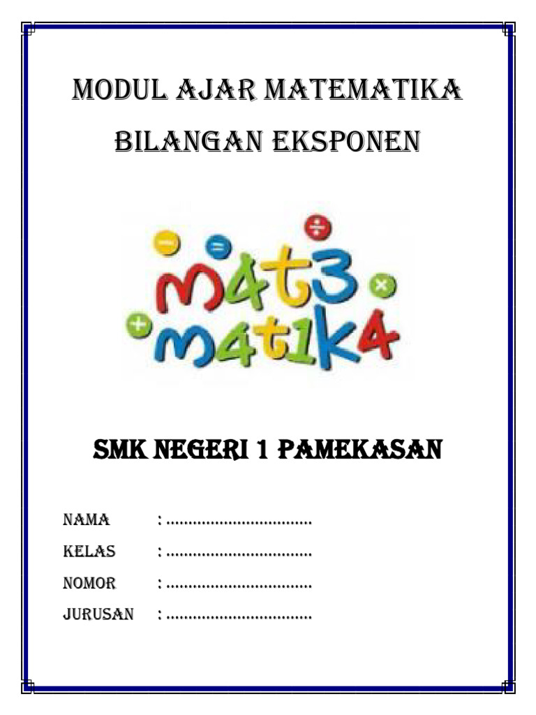 COVER MODUL AJAR NEW | PDF