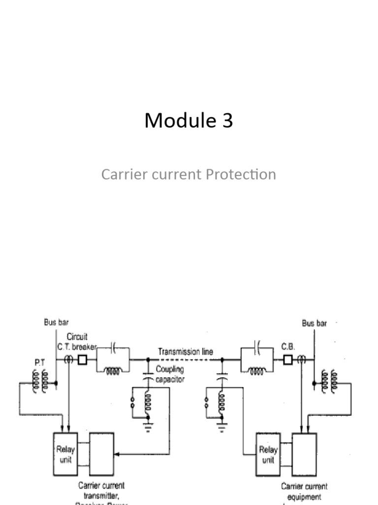 Module 3 Carrier Current Protection | PDF | Amplifier | Electronic ...