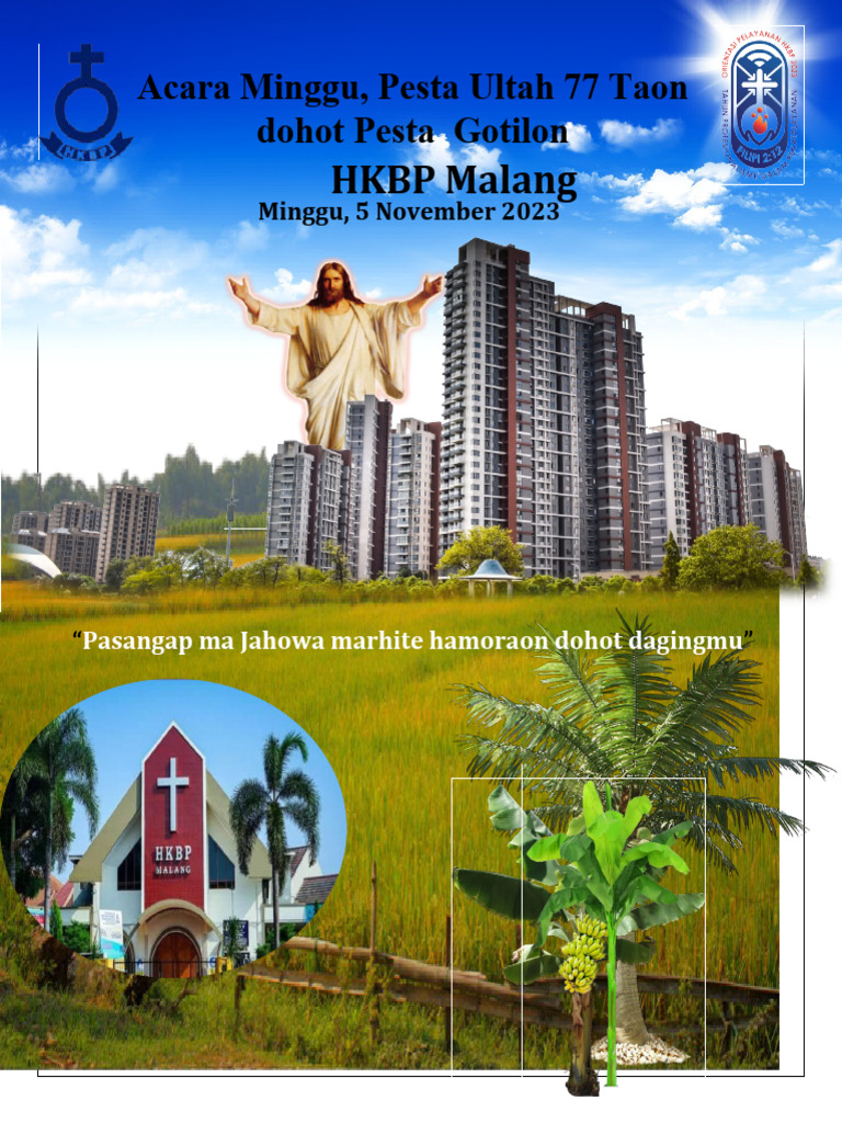 Acara Pesta Gotilon HKBP Malang Final | PDF