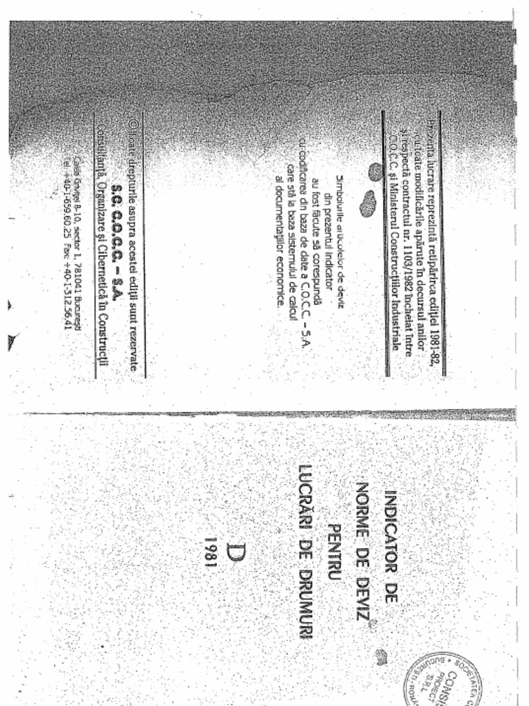 Norne DEVIZ Drumuri | PDF