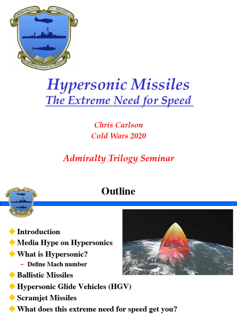 CW2020 Hypersonic Missiles | PDF | Intercontinental Ballistic Missile | Ballistic Missile