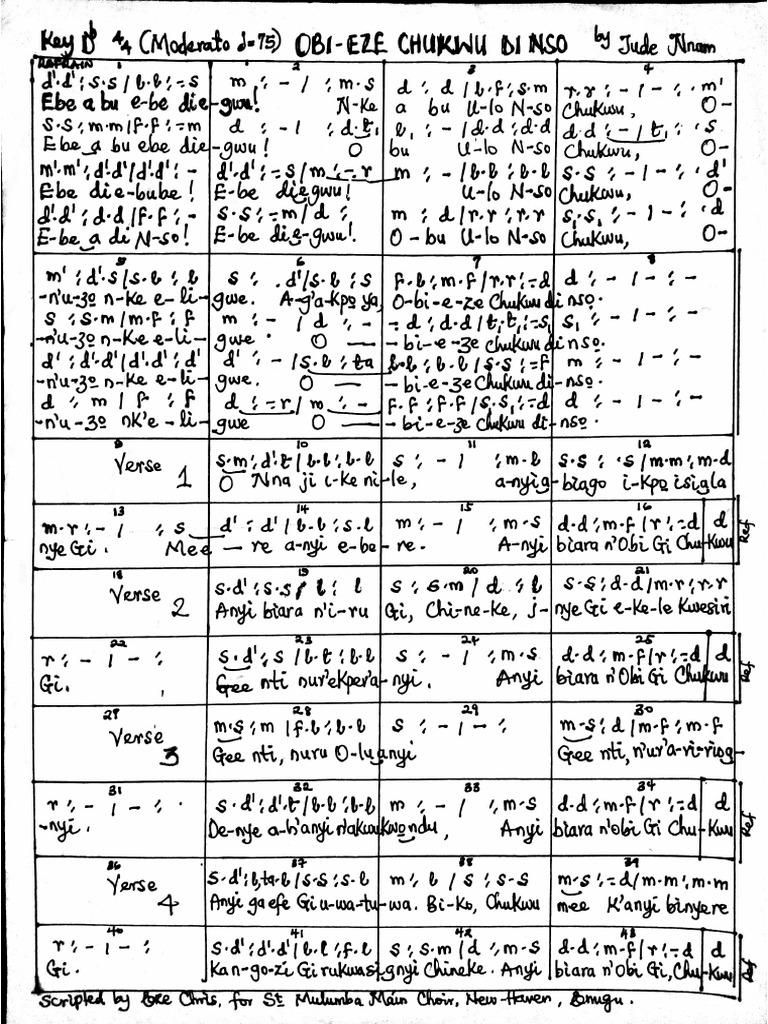 Obi Eze Chukwu... Jude Nnam | PDF
