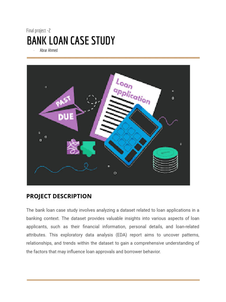 Bank Loan Case Study Analysis | PDF | Outlier | Data
