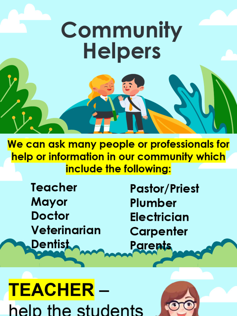Our Community Helpers | PDF