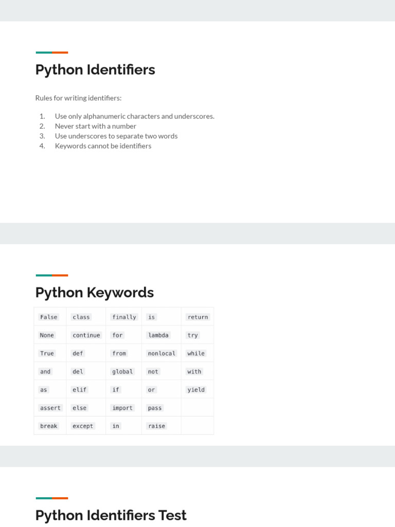 Python in One Video | PDF | Control Flow | Parameter (Computer Programming)