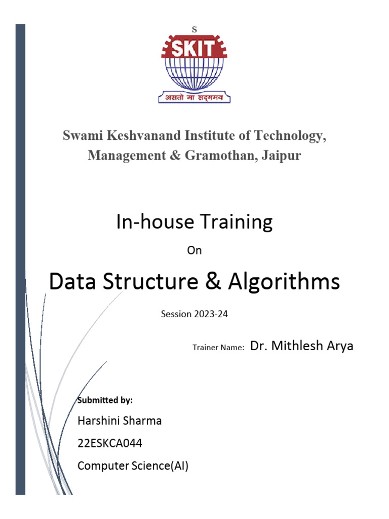 Data Structures and Algorithm | PDF | Queue (Abstract Data Type) | Data ...