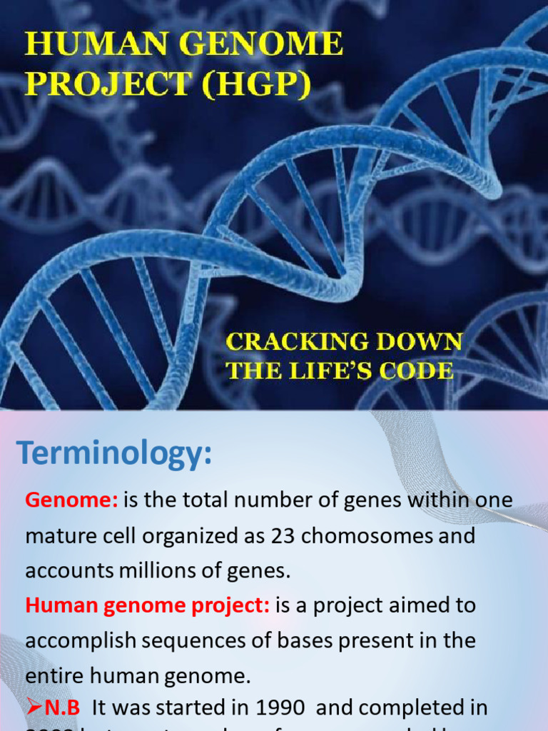 Achievements of the Human Genome Project | PDF | Science & Mathematics