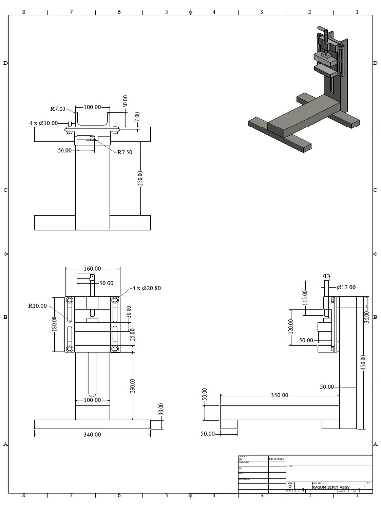 2D Ragum Jepit Assy | PDF