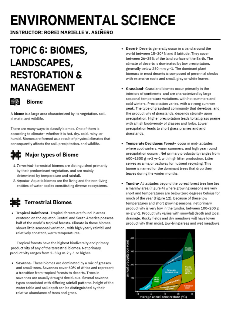 BIOMES | Download Free PDF | Grassland | Forests