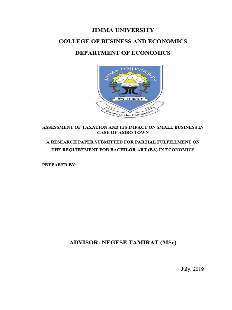 Taxation Research | PDF | Business | Finance & Money Management