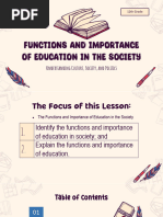 The Essential Role of Education | PDF | Virtue | Epistemology