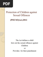 POCSO Act 2012 Presentation | PDF