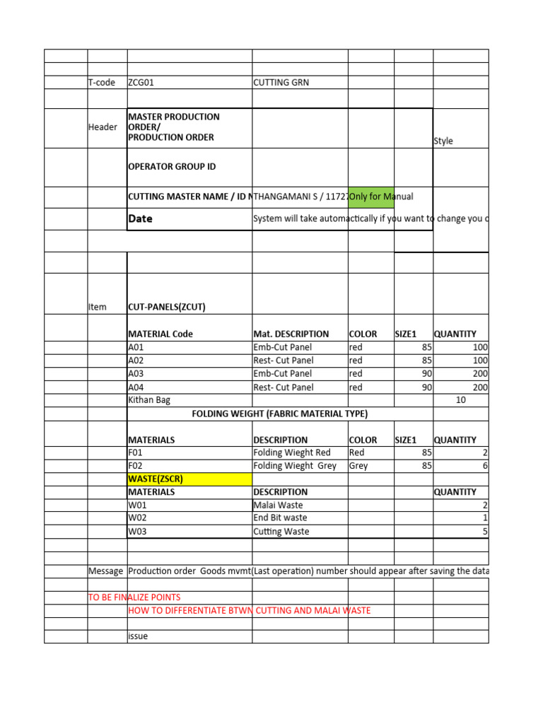 Cutting Receipt Bund Card Gen.25.04.22 | PDF