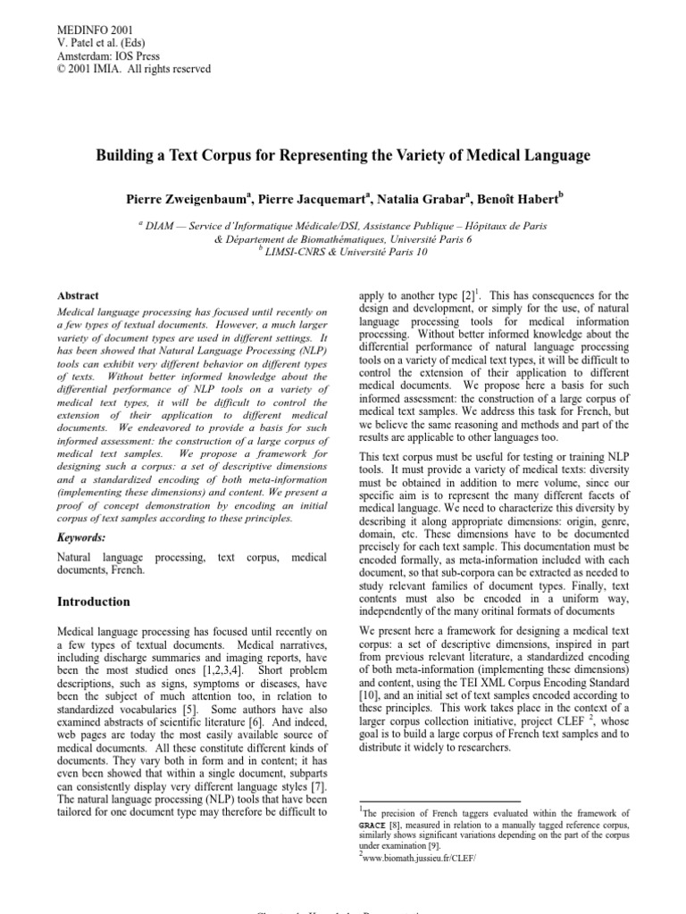 Building A Text Corpus | PDF | Language Arts & Discipline