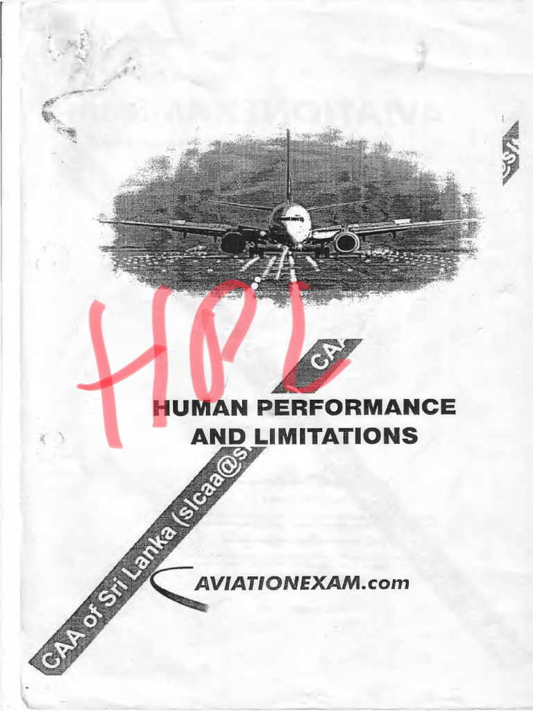 Human Performance and Limitations | PDF | Blood | Oxygen