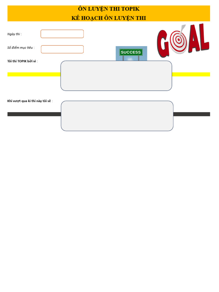 Study Plan Topik 2 (Fillable) | PDF
