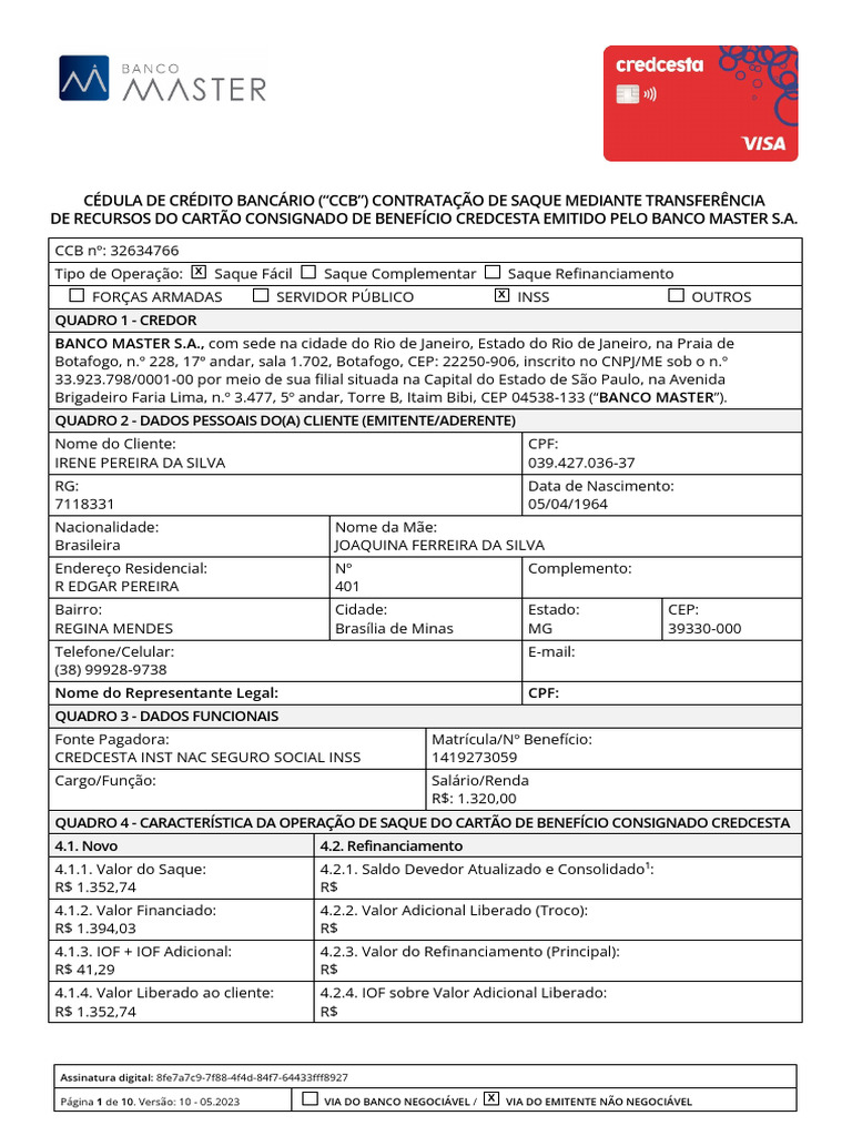 CCB | PDF | Finanças e Administração de Capital