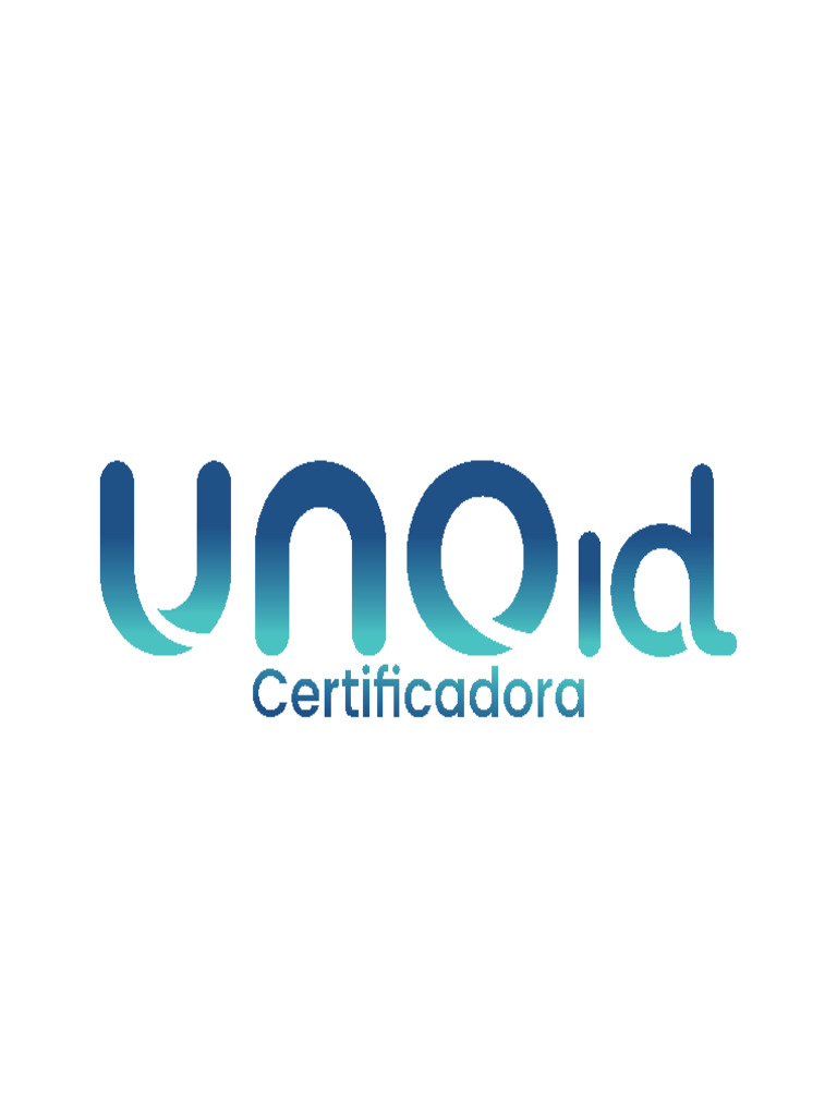 Logo Uno Id Certificadora - Curvas | PDF