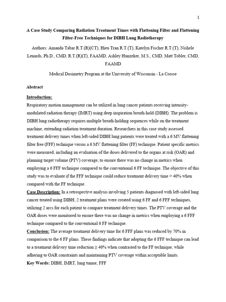 Final Complete Group4 RP | PDF | Radiation Therapy | Radiology