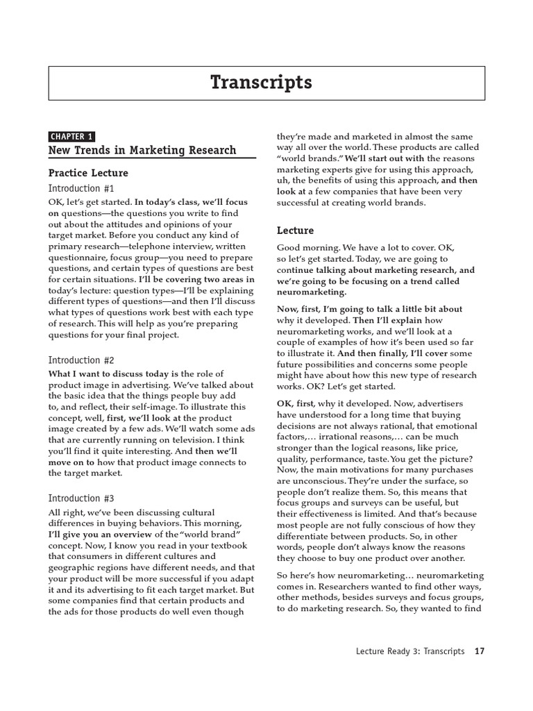 Tapescript 4 | PDF | Business Ethics | Alternative Medicine