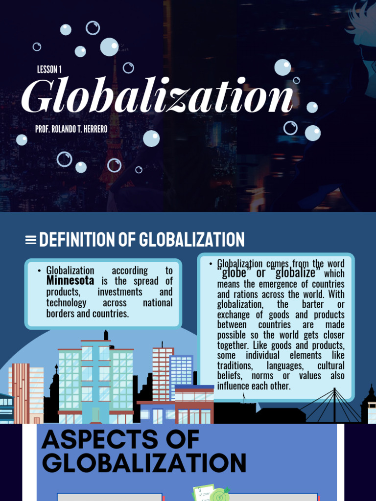 Lesson 1 and 2 - TCW | PDF | Globalization | Ideologies