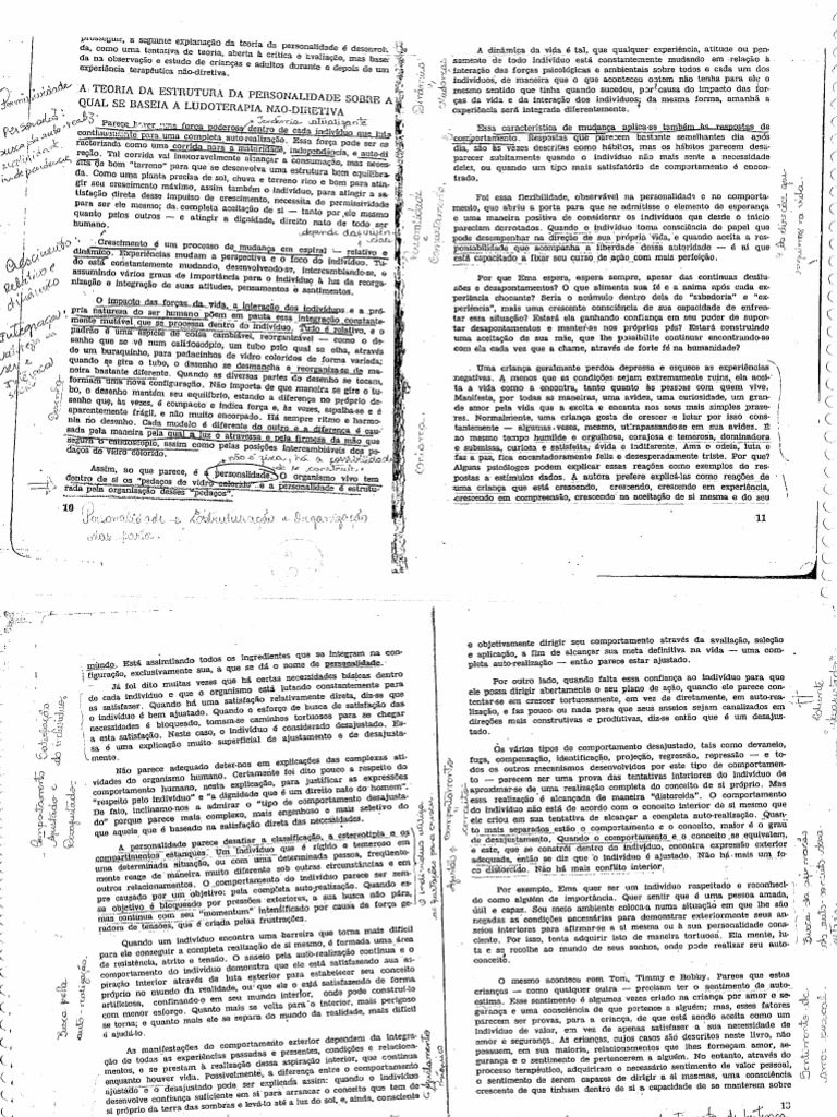 Virginia Mae Axline - Ludoterapia Dinâmica Interior Da Criança-14-20 | PDF