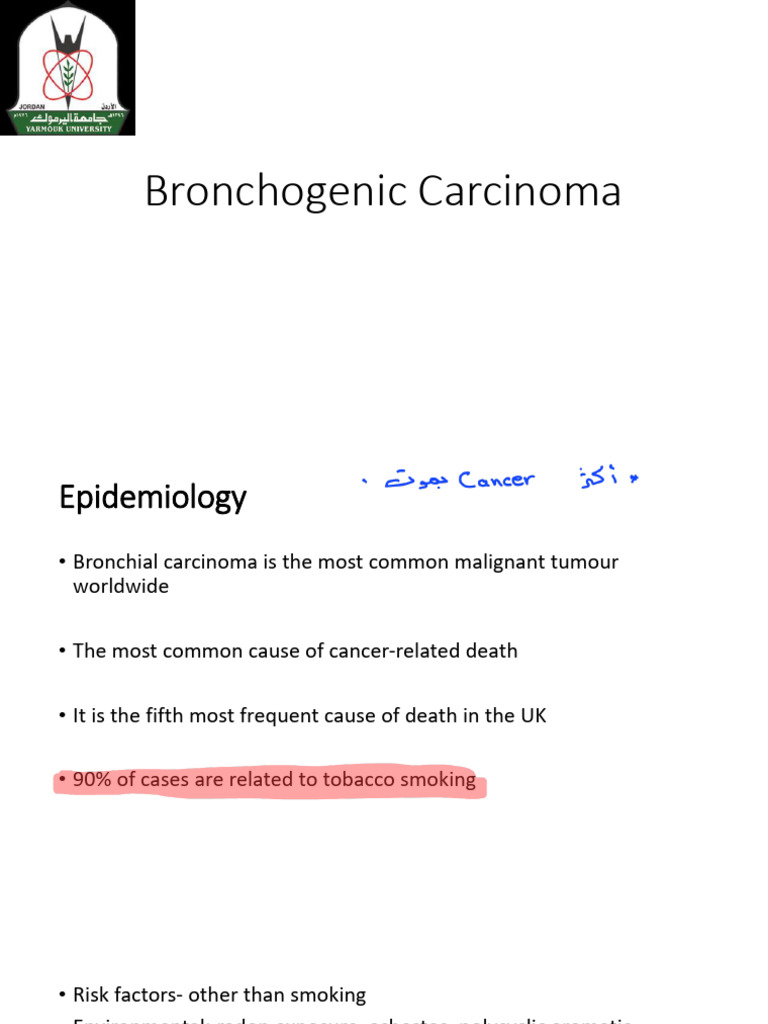 Lec40 - Bronchogenic Carcinoma - 231205 - 120925 - 231205 - 141812 ...
