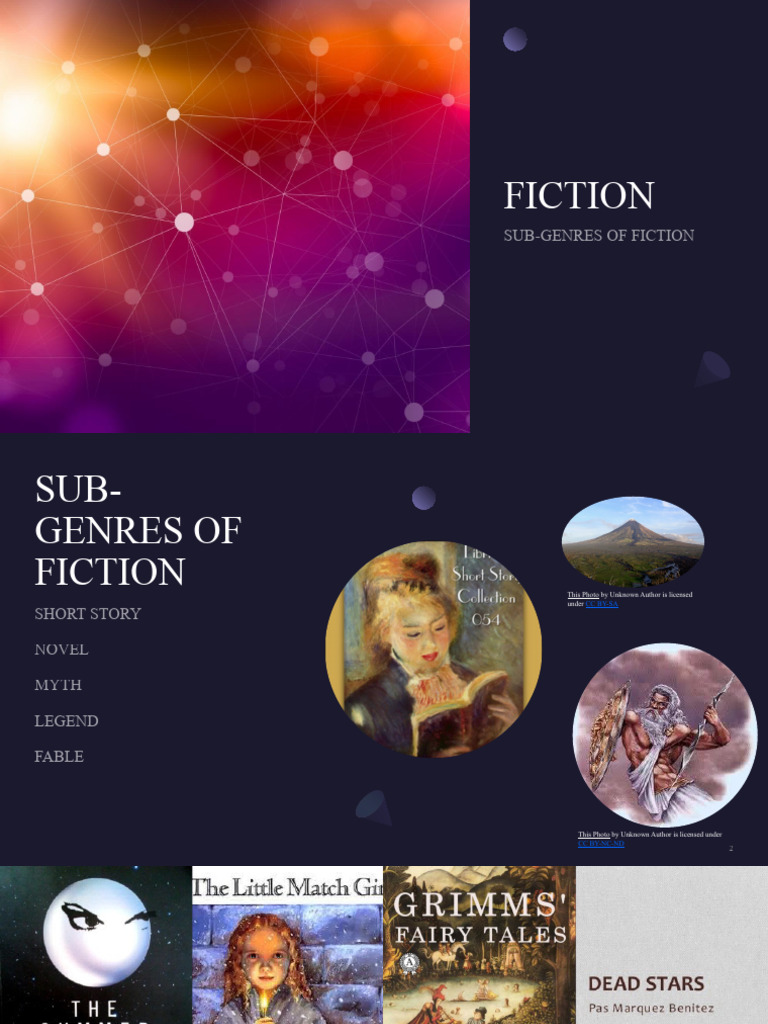 Overview of Fiction Sub-Genres | PDF