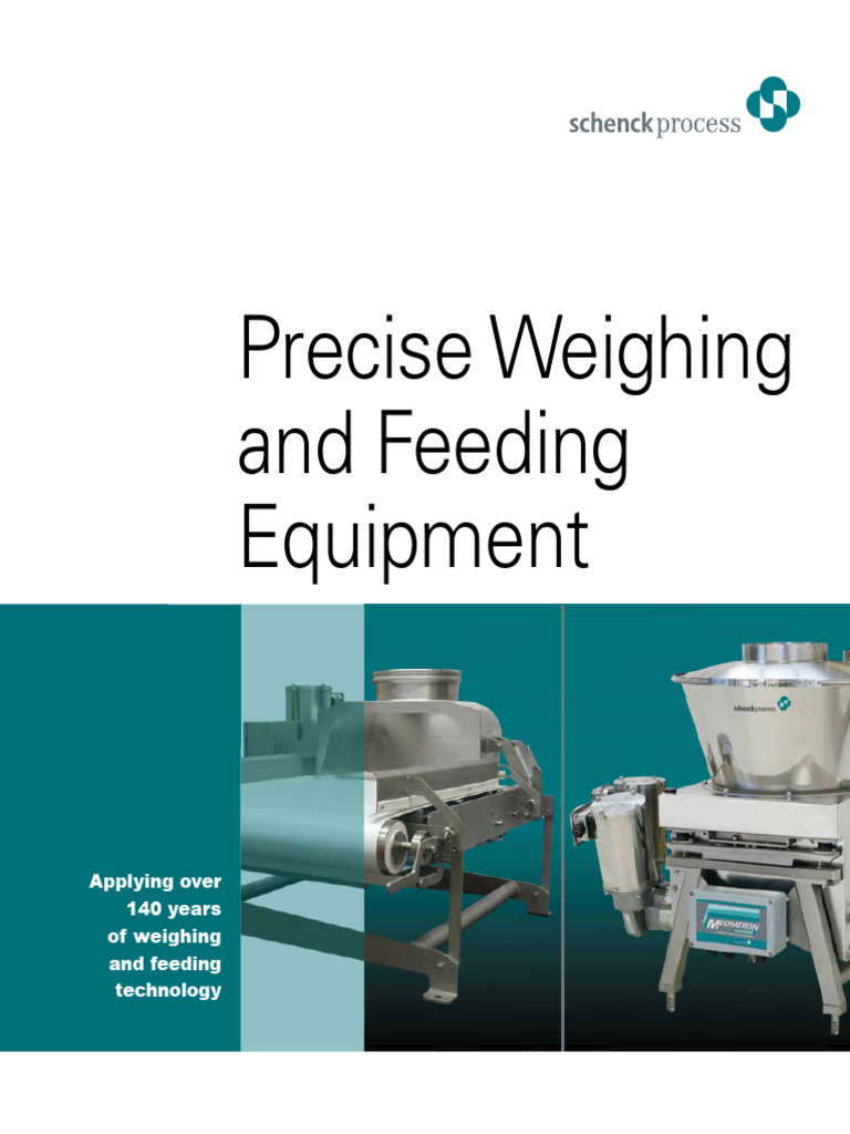 Weighing Feeding Brochure | PDF | Flow Measurement | Weight