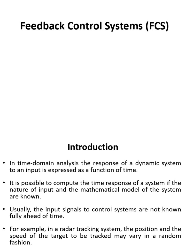 5 Time-Domain Analysis | PDF 5 Time-Domain Analysis | PDF