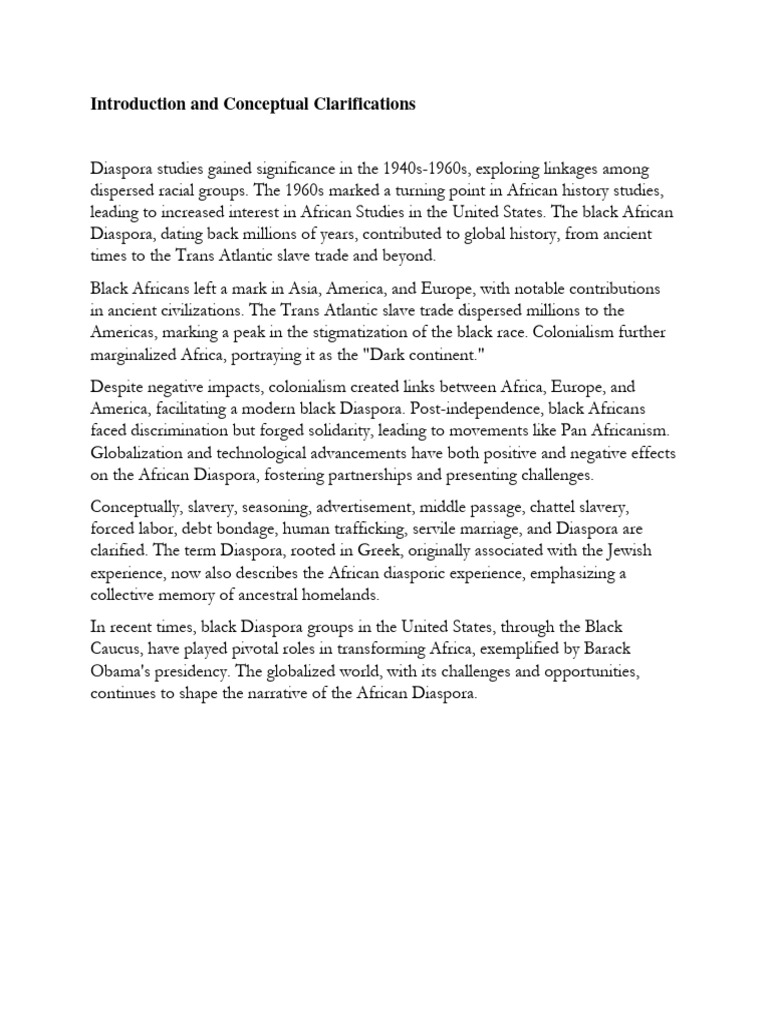 DIASPORA | PDF
