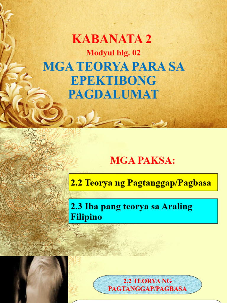 Kabanata 2 Modyul 2 | PDF