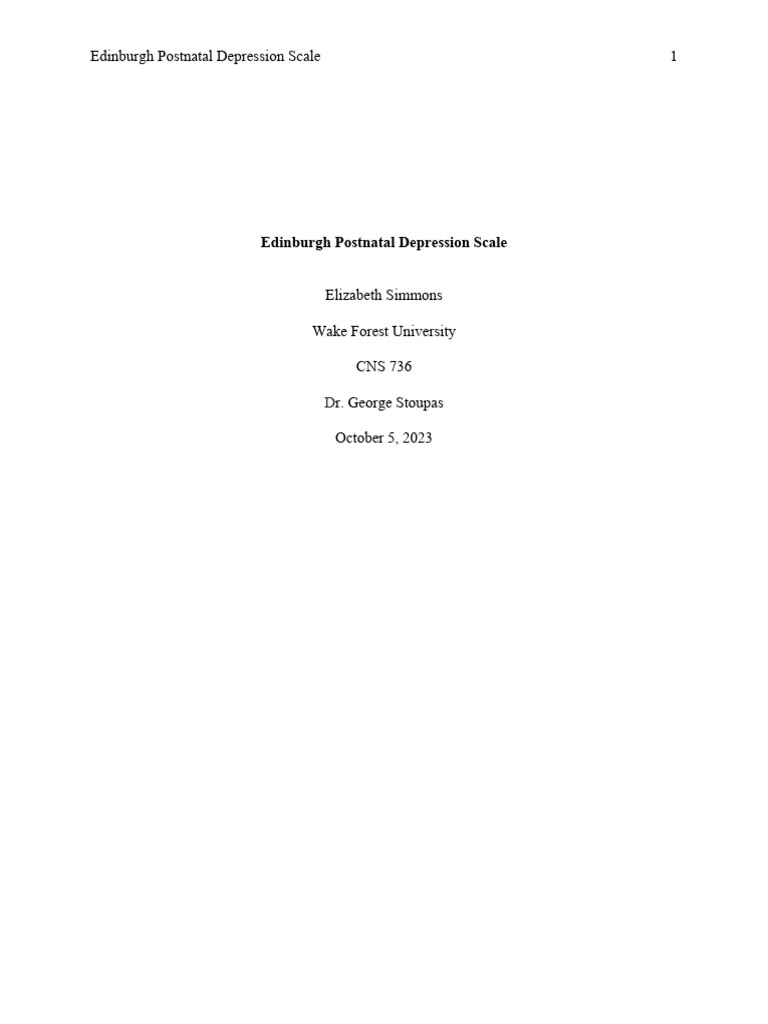Epds Research 1 | PDF