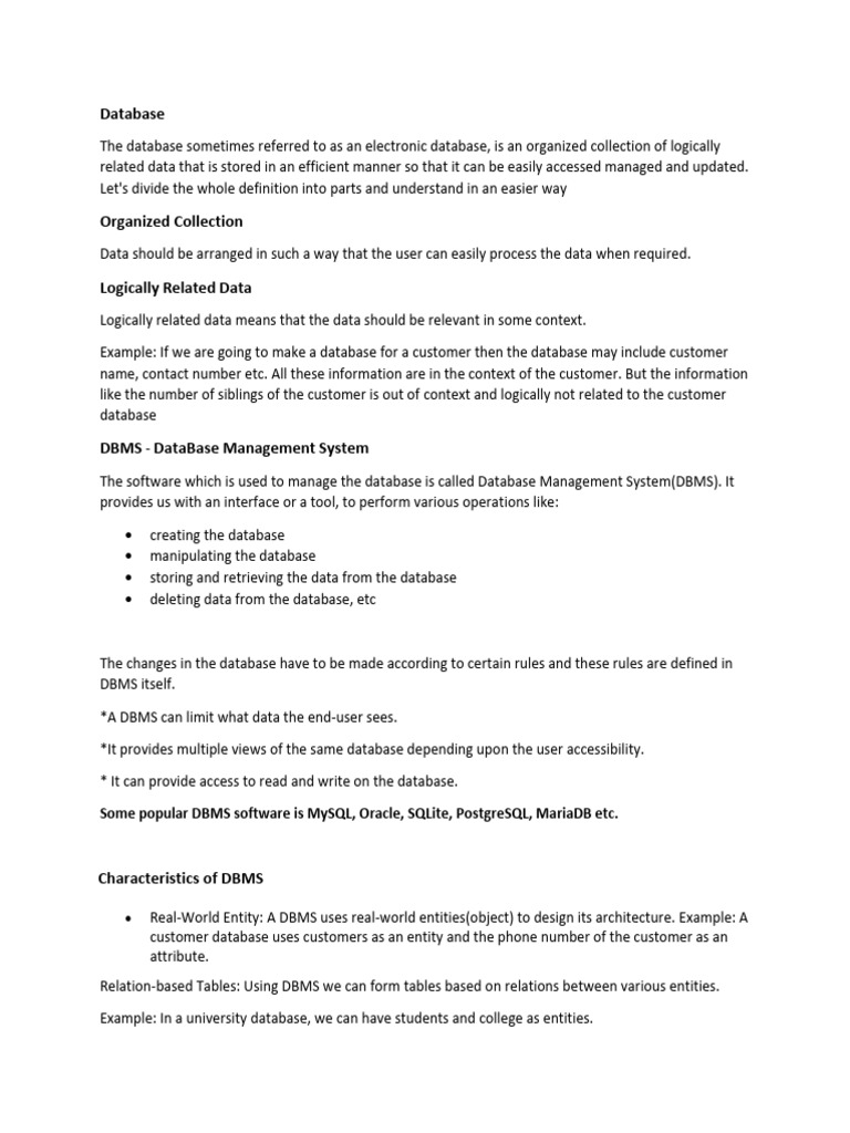 Database | PDF | Databases | Relational Database