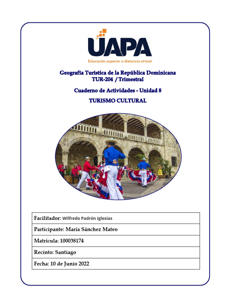 Turismo Cultural en República Dominicana | PDF | Turismo