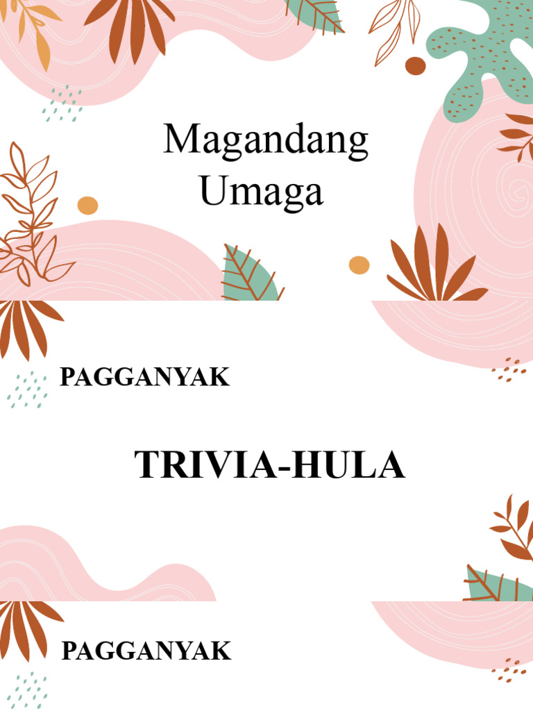 G 7 Tayutay at Idyoma | PDF