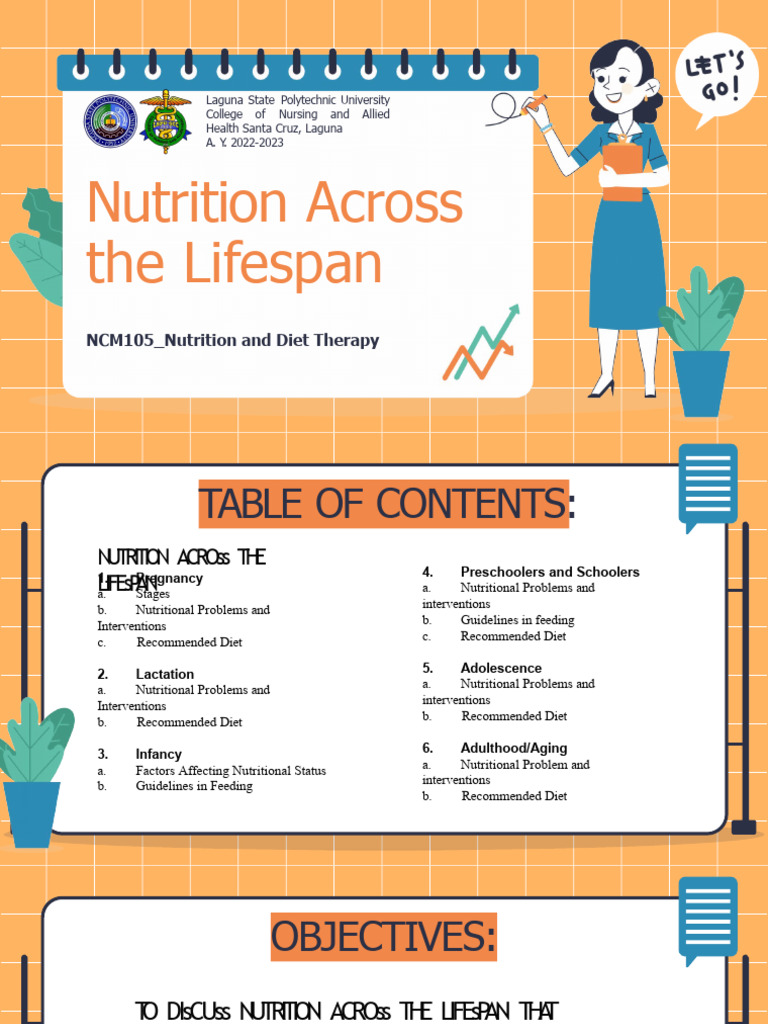 Nutrition Across Lifespan - PPTX A | PDF | Breastfeeding | Breast Milk