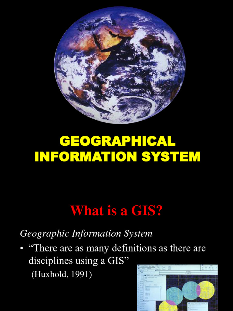 GIS1 Basics | PDF | Arc Gis | Geographic Information System