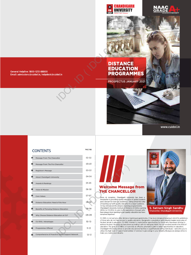 IDOL67217 Prospectus | PDF | Distance Education | Academic Degree
