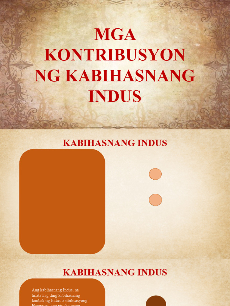 Kabihasnang Indus | PDF