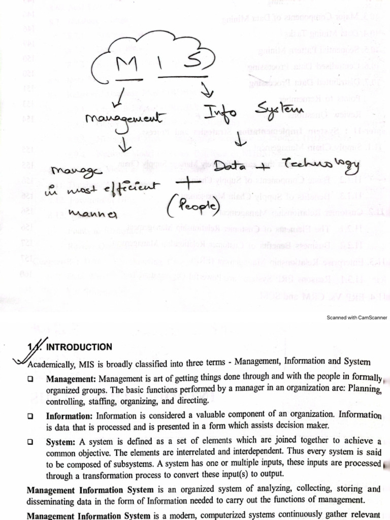 Ism Unit 1- Complete | PDF | Decision Support System | Feasibility Study