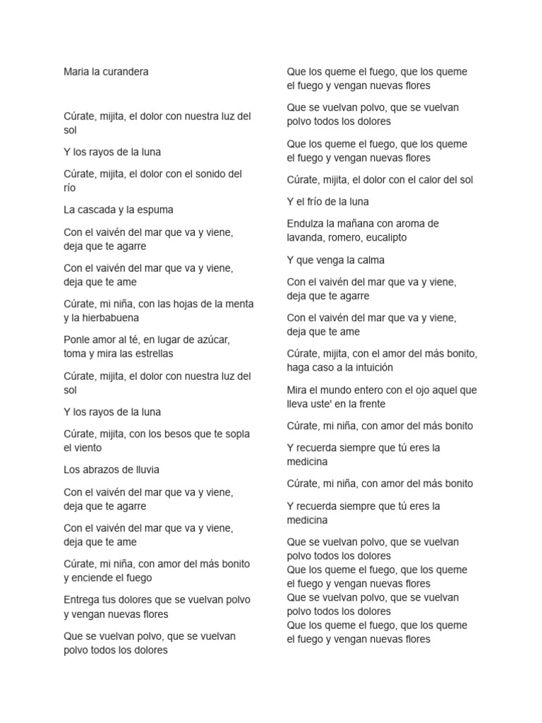 Maria La Curandera | PDF