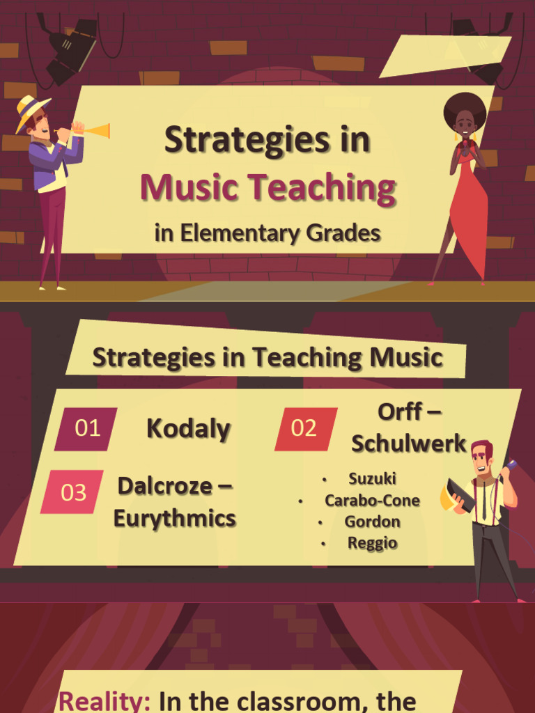 Music Teaching Strategies for Educators | PDF | Performing Arts ...